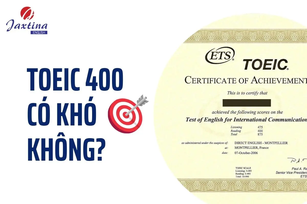 Lộ trình luyện thi TOEIC 400 cấp tốc, chi tiết từ A đến Z